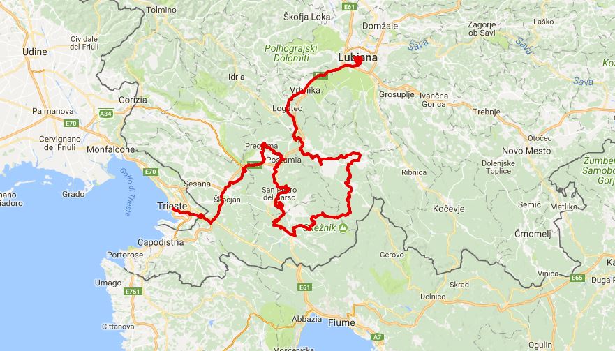 In bici da Trieste verso il Carso Sloveno - Bikeitalia.it