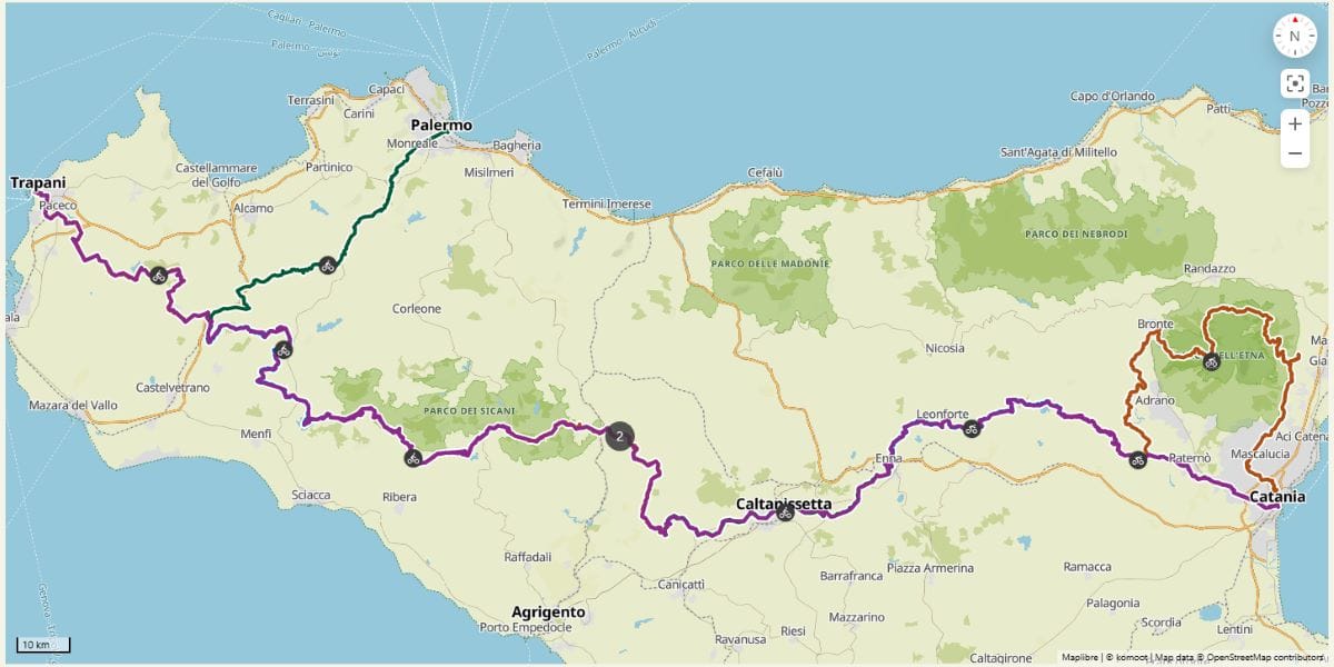 Checklist per il tuo primo viaggio in bikepacking in Italia